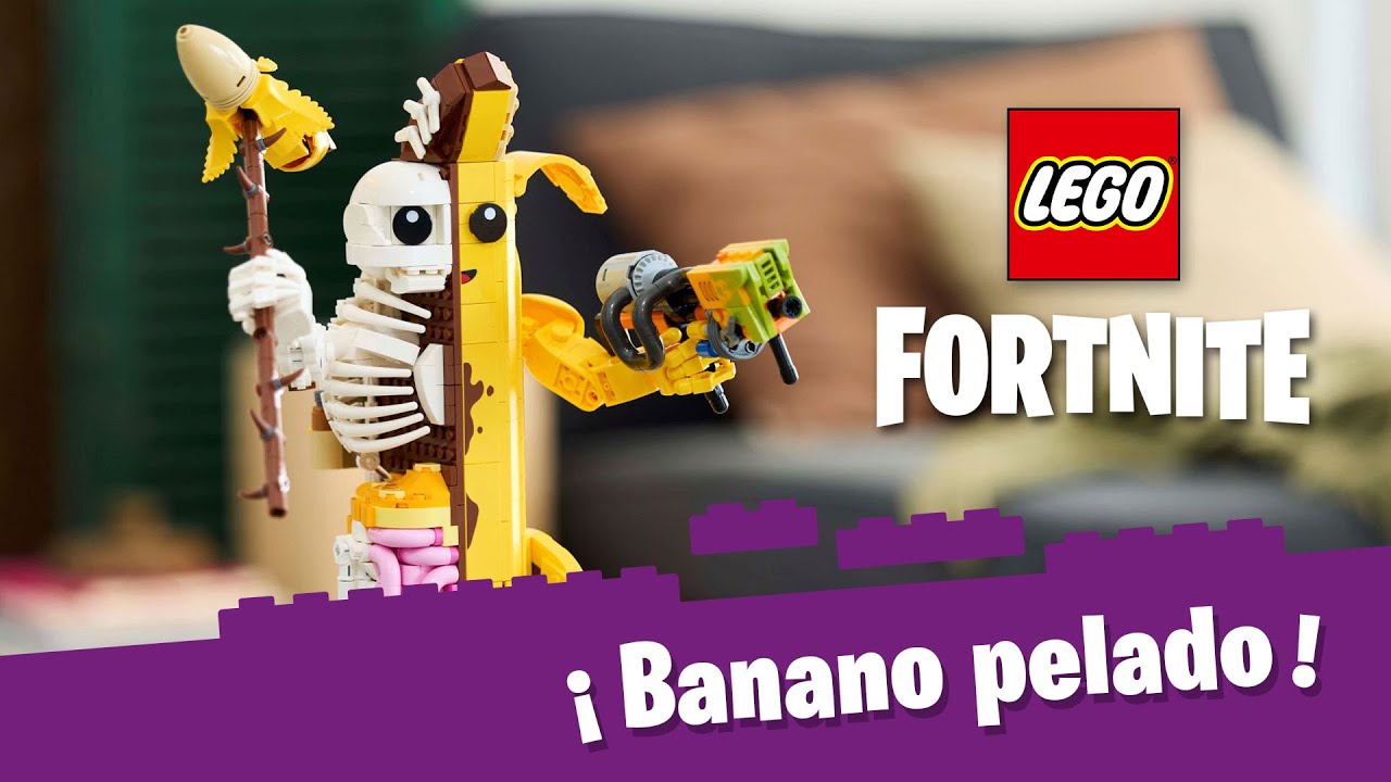 ¡Banano Pelado de LEGO Fortnite! 🍌💥💣 | Review - YouTube