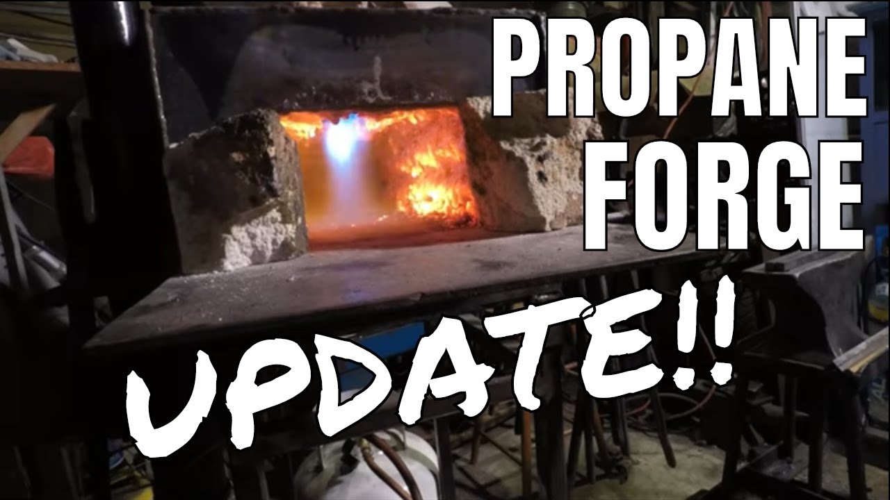 Propane Forge UPDATE!! Ribbon Burner & Double Tank Set-Up! - YouTube