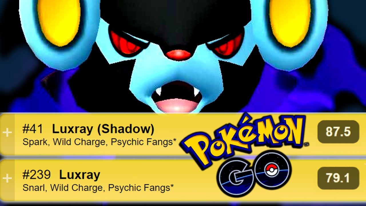 SHADOW LUXRAY VALUE! | Pokémon GO Battle League - YouTube
