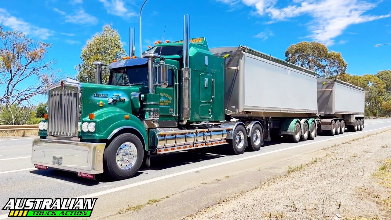 Australian Kenworth Trucks Compilation #4 - YouTube