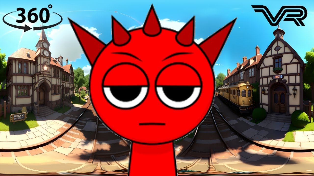 Find Incredibox Sprunki Red Raddy in 15 Seconds in 360° VR Animation ...