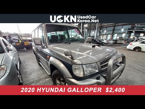 2020 HYUNDAI GALLOPER - $2,400 [Used Car Korea Network] - YouTube