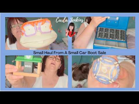 Small Haul From A Small Sunday Boot Sale! | CARLA JENKINS