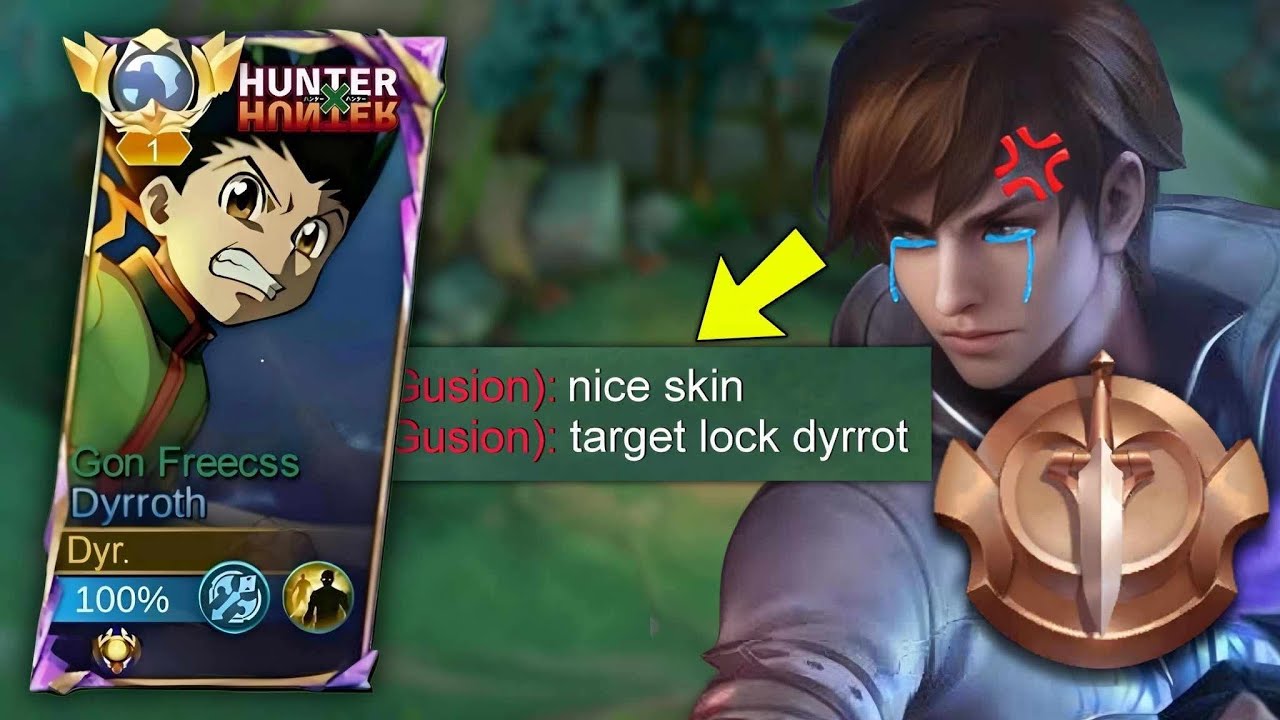 THANK YOU MOONTON FOR FREE DYRROTH GON SKIN!😍 - HUNTER X HUNTER FINALLY ...