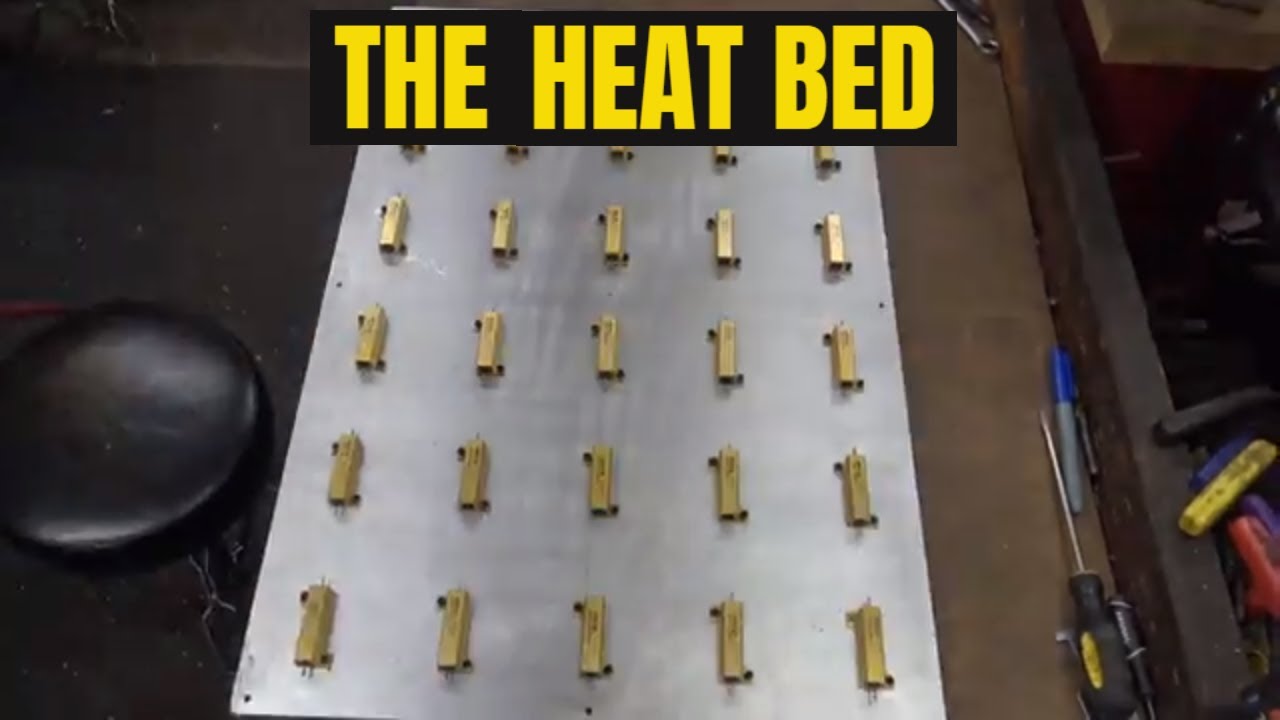 WorkHorse 3D Printer - Massive 3D Printer Heat Bed Experiment Part 1 ...