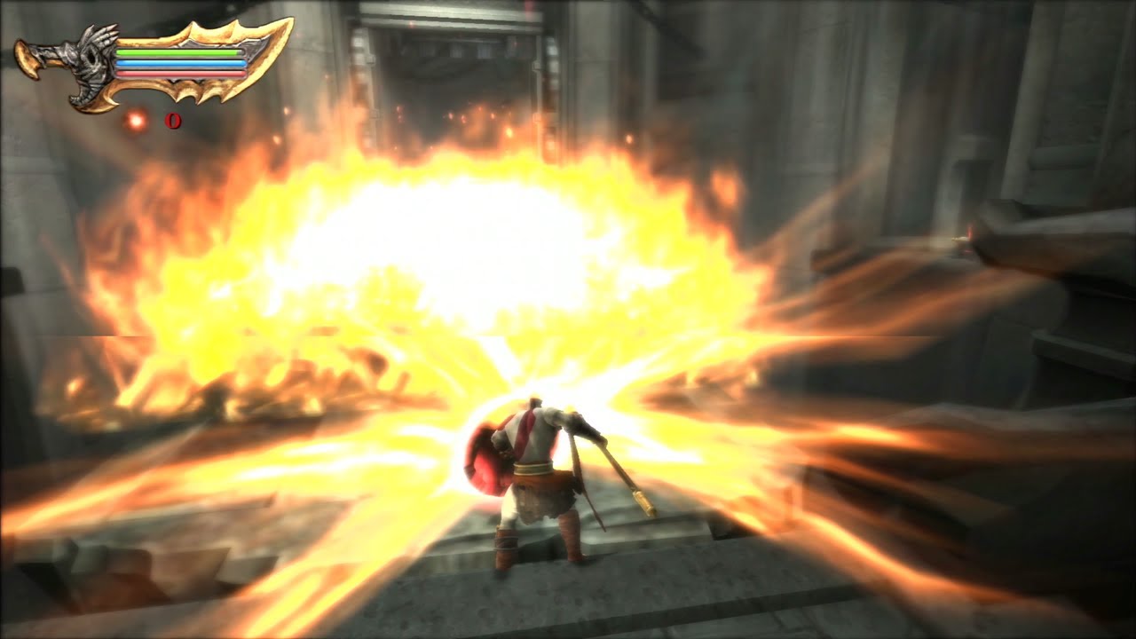 God of War Ghost of Sparta | Puzzle pared escupe fuego - YouTube