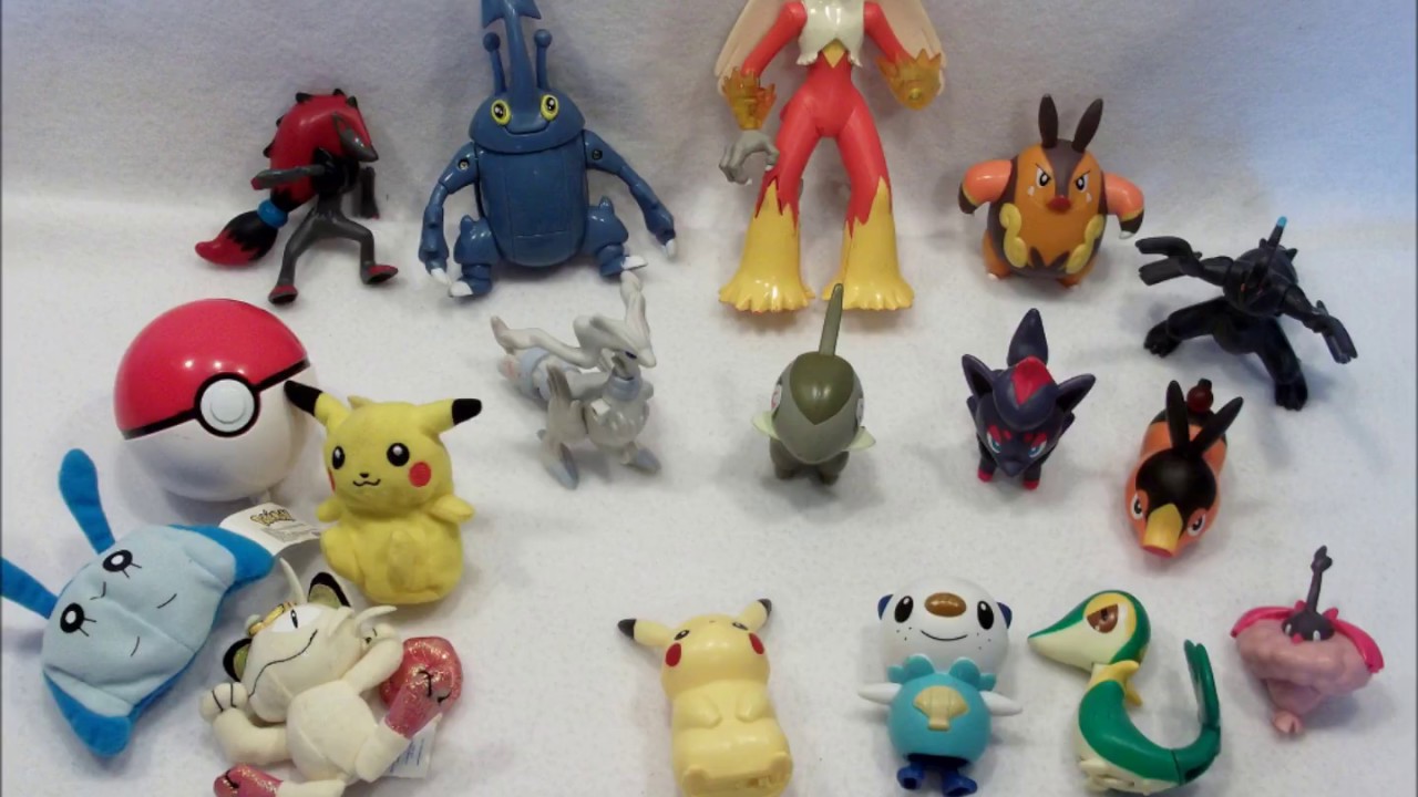 Pokemon toy collection slide show - YouTube