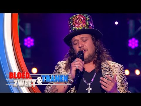 Mario Mulder zingt 'Ik Leef Mijn Eigen Leven' van André Hazes | Bloed, Zweet & Tranen 2015