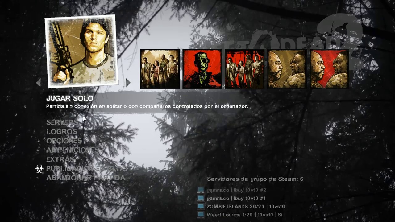 Rain Menu Backgrounds for Left 4 Dead 2 - YouTube