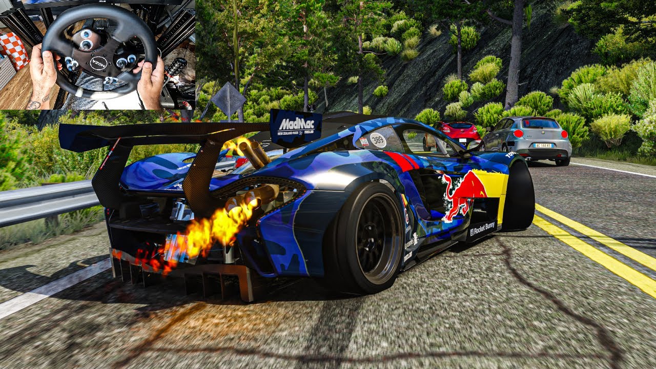 Mad Mike's Rotary Drift McLaren P1 MADMAC - Assetto Corsa | Moza R9 ...