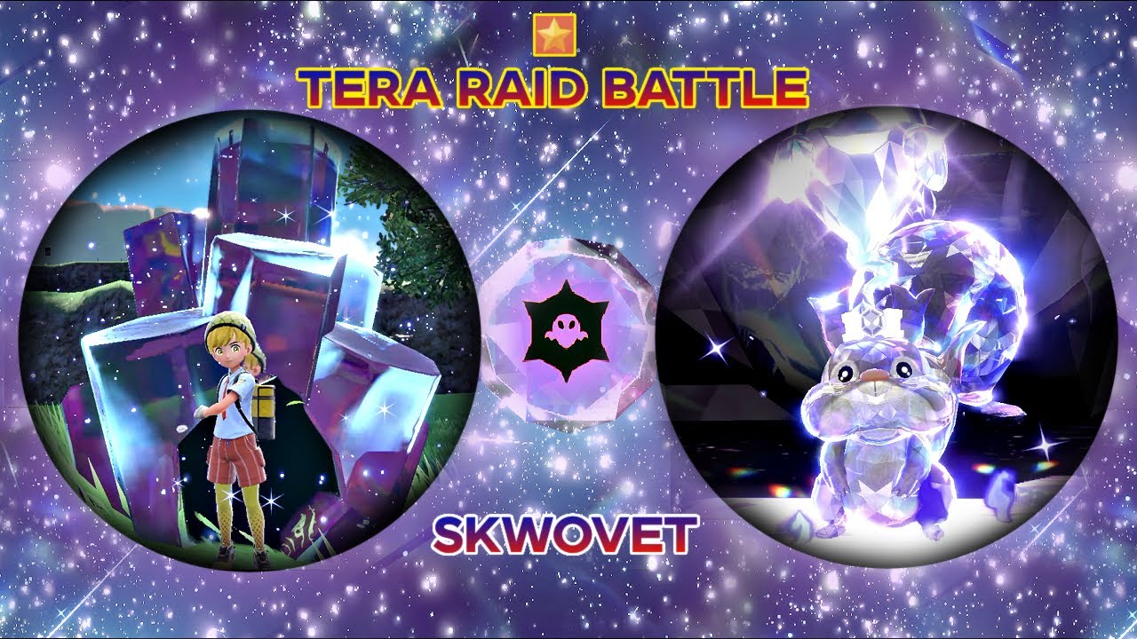Skwovet // Ghost // 1-star // Tera Raid Battle - YouTube
