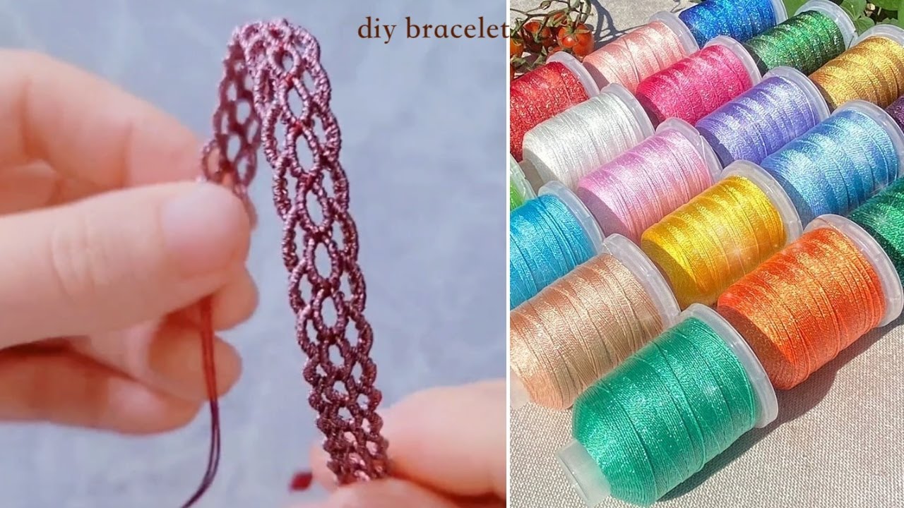 how to make bread tutorial / cool friendship bracelet patterns bracelet ...