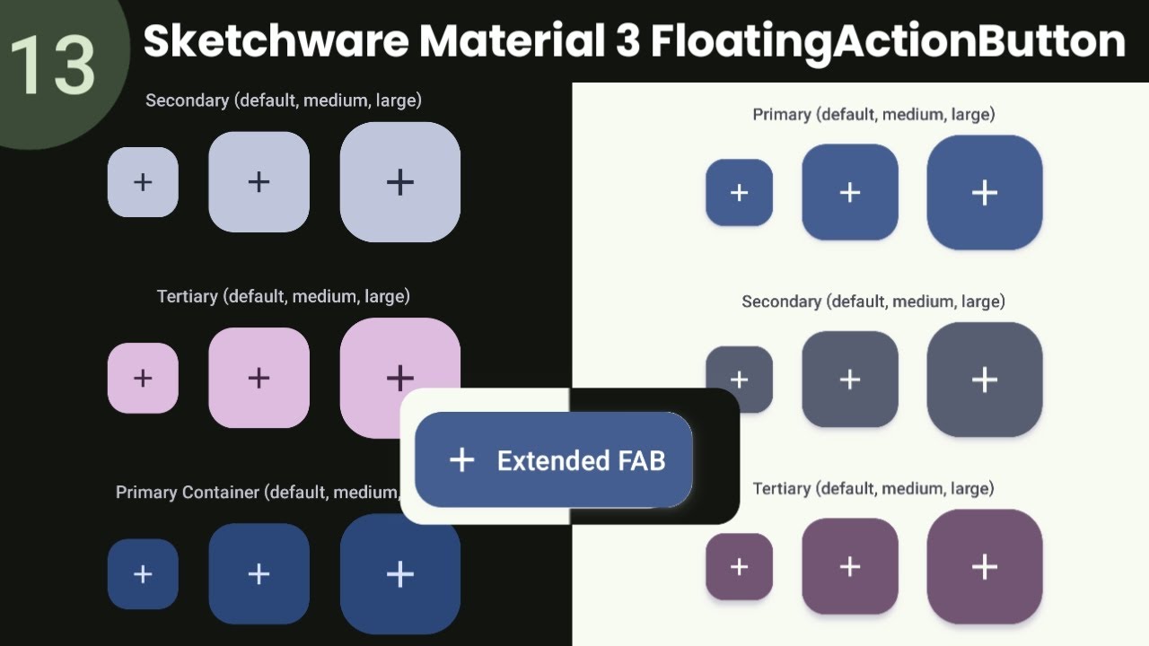 Sketchware material 3 FloatingActionButton | sketchware material 3 ...