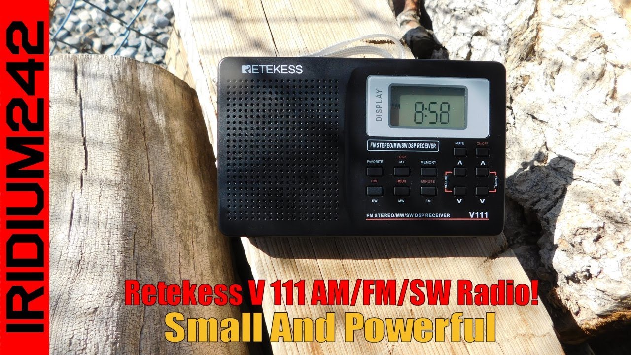 Prepper Comms: Retekess V111 AM FM Shortwave Radio - YouTube