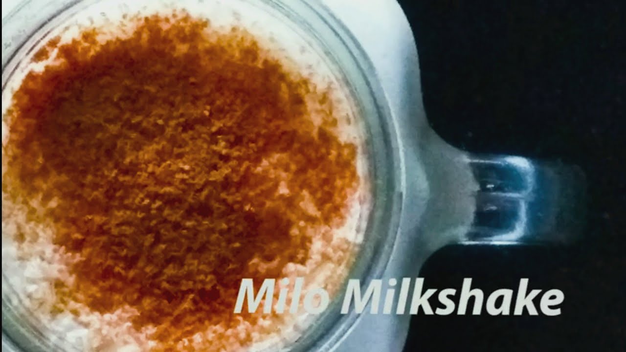 Milo Milk Shake - YouTube