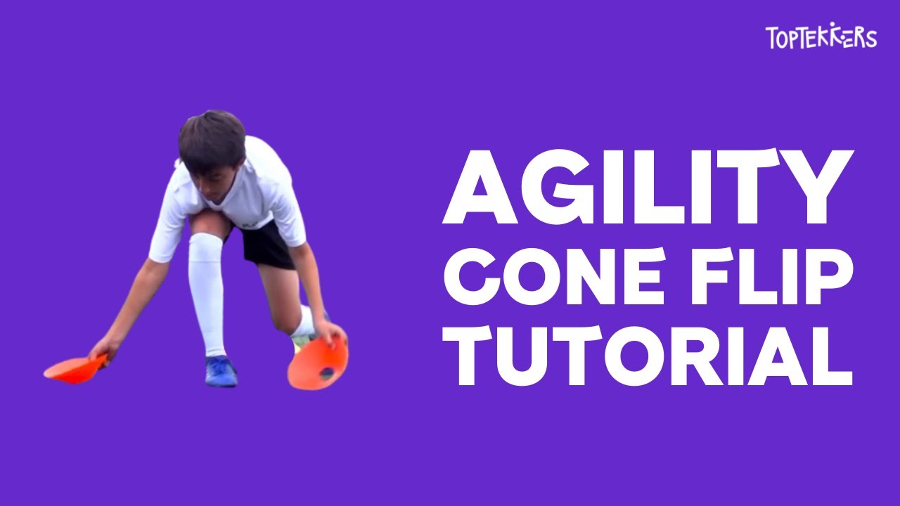Agility Cone Flip Tutorial on TopTekkers ⚽️📱 - YouTube
