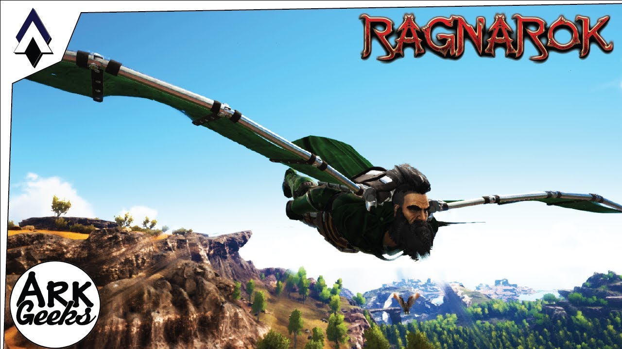 Wing Suit Ragnarok! : Ep1 : Geeks Ragnarok : ARK Gameplay - YouTube