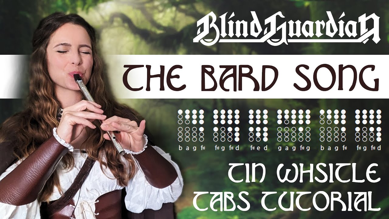 BLIND GUARDIAN - THE BARD SONG (In The Forest) | Cover & Tin Whistle ...