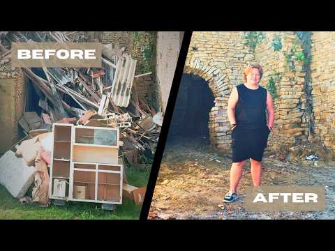 Clearing a 150 year old Italian ruin