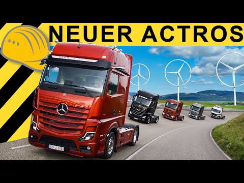 NEUER ACTROS L - Erste Fahrt in Daimlers Topmodell