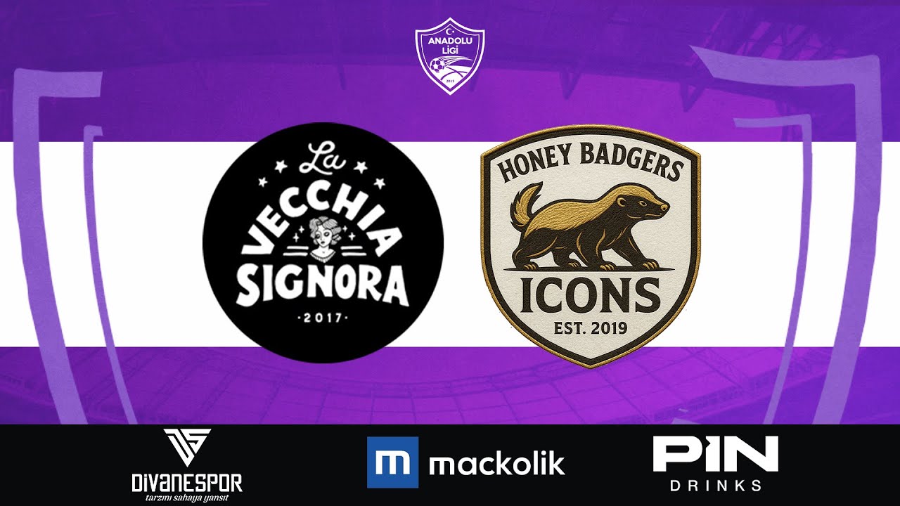 HONEY BADGERS ICONS - VECCİHA SİGNORA I ONUR PAÇAL SEZONU 2. LİG 4 ...