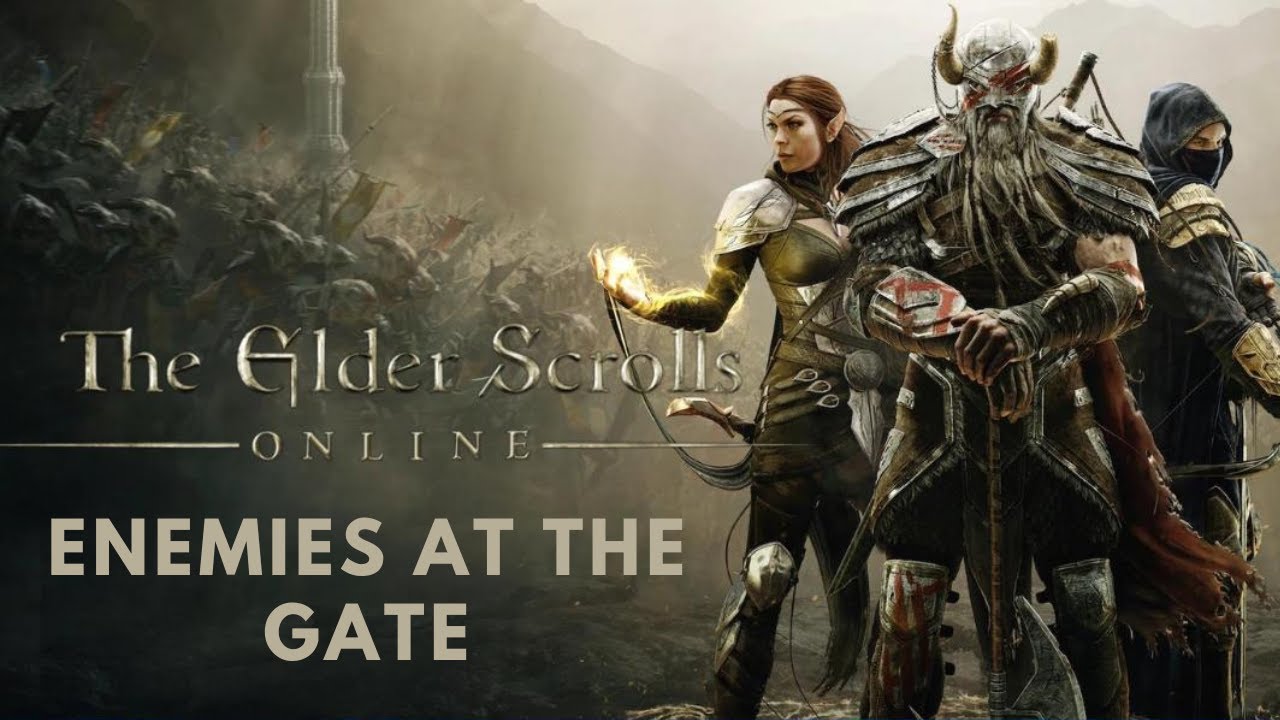 Elder Scrolls Online - Quest: Enemies at the Gate - YouTube