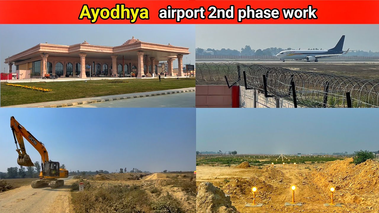 Ayodhya airport latest update/ayodhya redevelopment/ayodhya vlog ...
