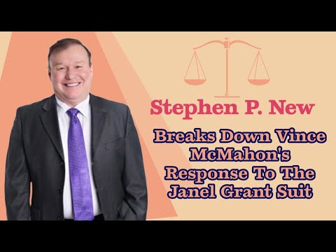 Stephen P New Breaks Down Vince McMahon's Response To The Janel Grant ...