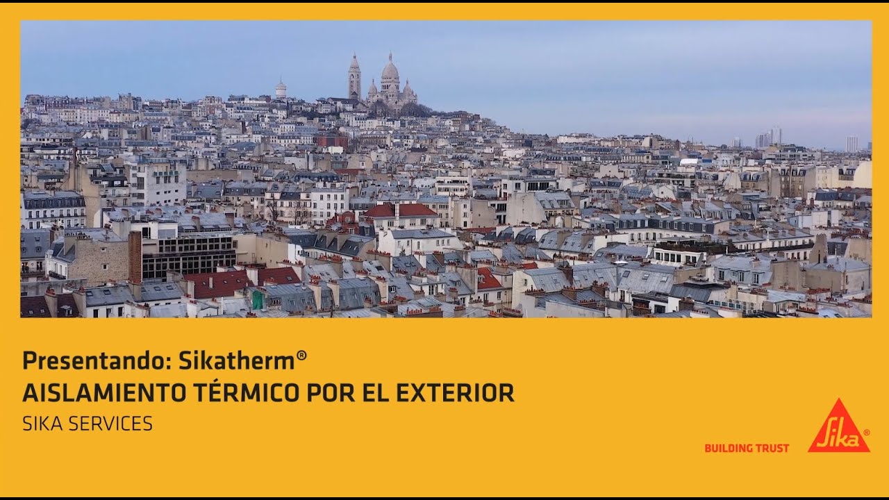 Sikatherm: Aislamiento térmico por el exterior - YouTube