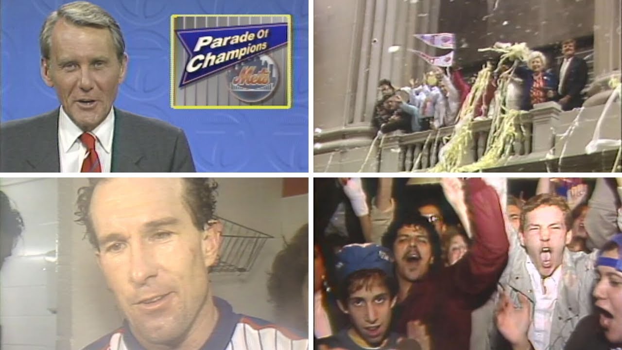 From 1986: Mets win World Series, NYC holds ticker-tape parade - YouTube