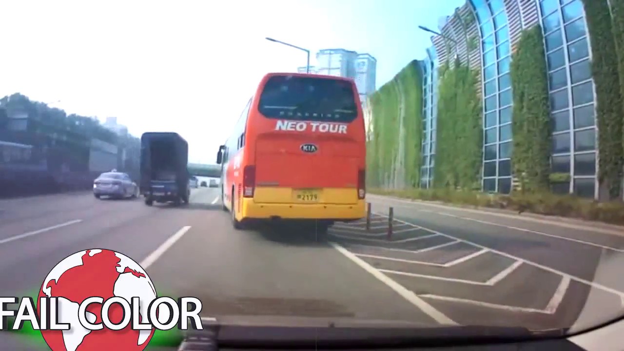 BUS Drivers FAIL Compilation ★ Best BUS FAILS Videos ★ Fail Color ...