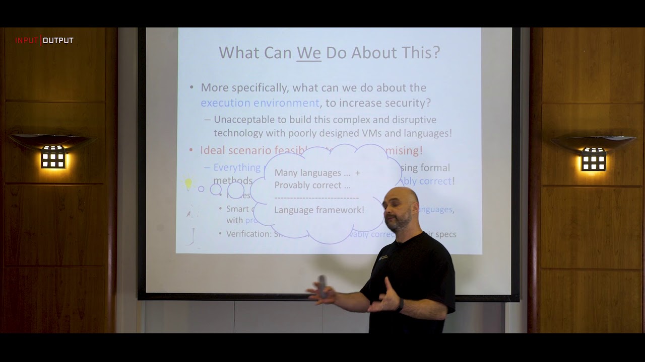 IOHK | Formal Design, Implementation and Verification - Prof. Grigore ...