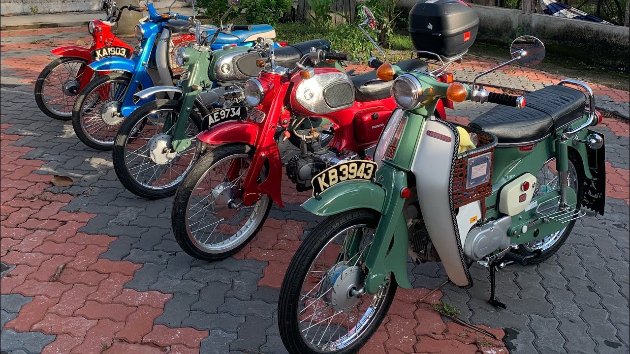 Honda cub klasik..C65 bolat, C240, C110/C50 sports ,C100/C50 & C200/C90 ...