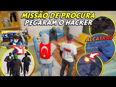 HACKER VIROU CHEFE DO BK | PEGARAM O HACKER NA MISSÃO | BURACO CERCADO DE ÁGUA? - BKINHO RP CLIP'S
