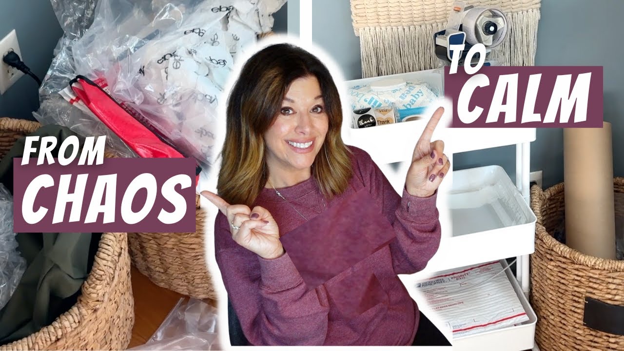 Declutter with Me! Poshmark Business & Home: Before & After! Slow ...