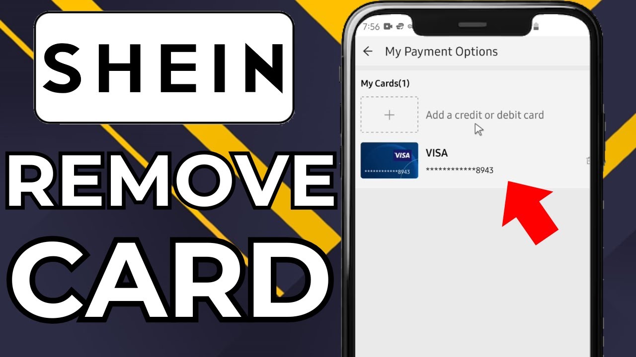 HOW TO REMOVE CARD FROM SHEIN (2025) - YouTube