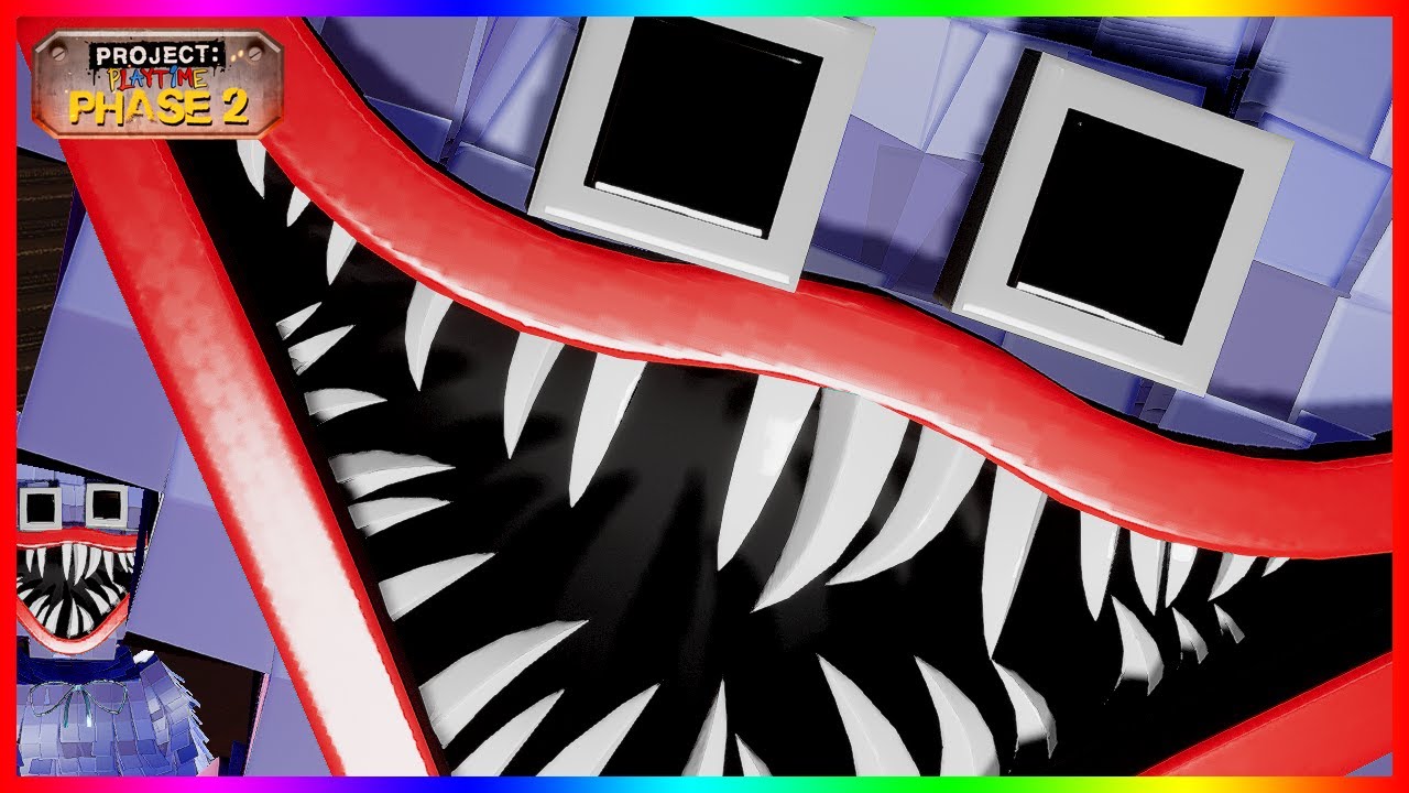 VOXEL HUGGY EN PROJECT PLAYTIME PHASE 2 - YouTube