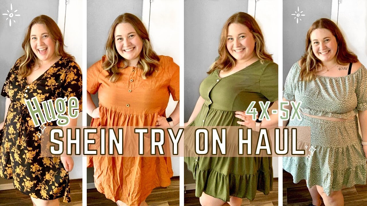 SHEIN PLUS SIZE TRY ON HAUL | CURVE - YouTube