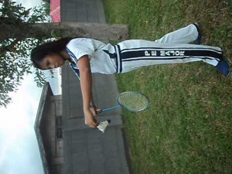 ''biomechanical analysis in badminton backhand low serve'' - YouTube