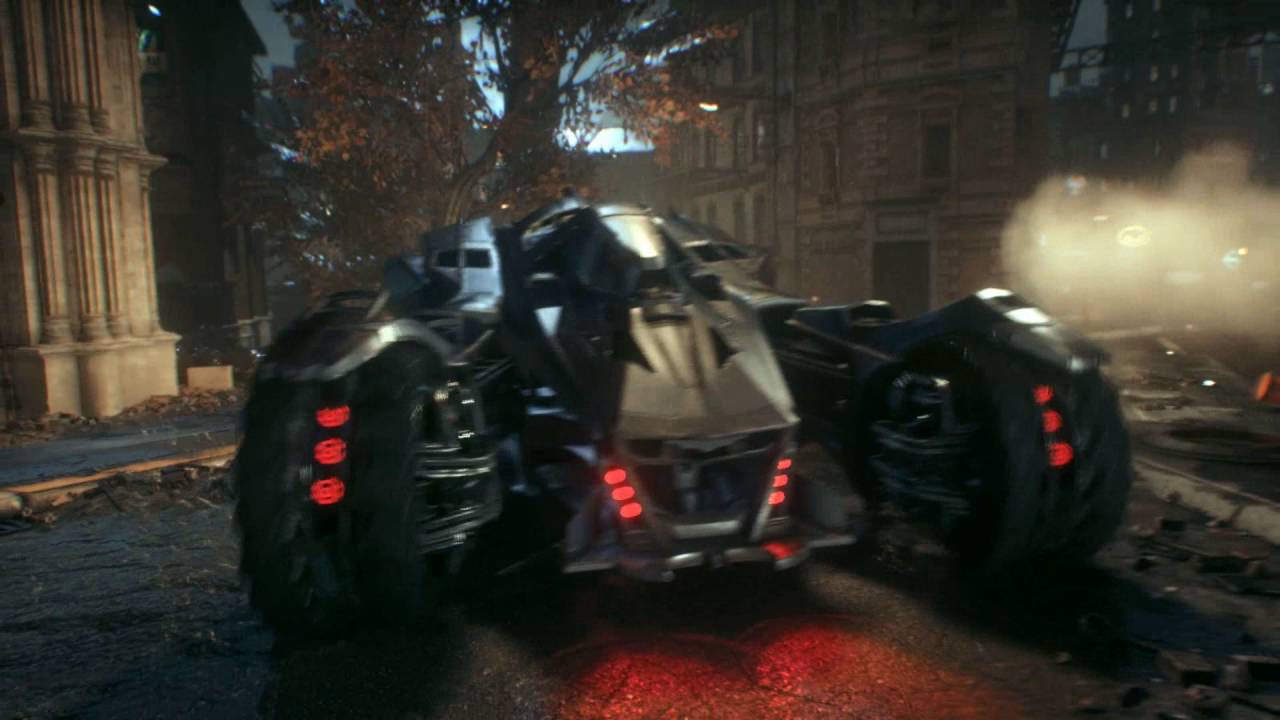 Batman Arkham Knight - BatMobile Scene[Game play] - YouTube