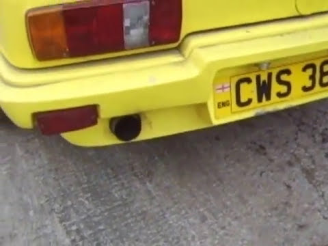 RELIANT SCIMITAR WITH V8 CHEVVY SMALL BLOCK FITTED - YouTube