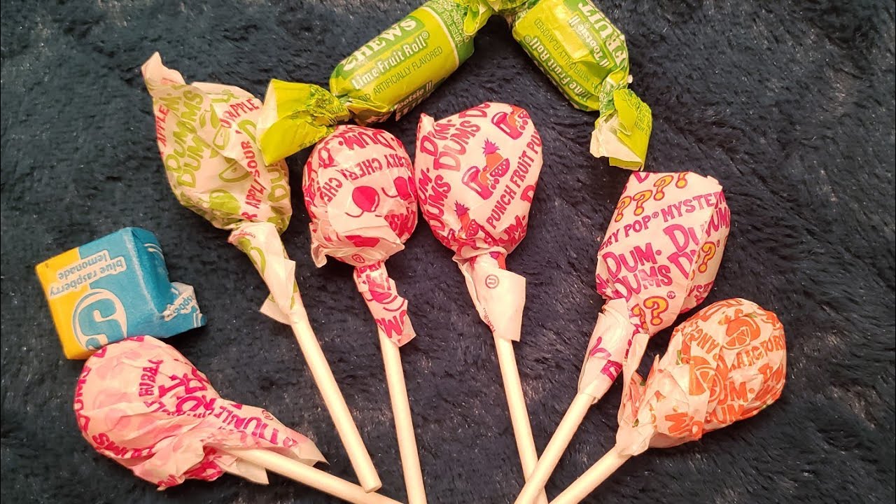 🍡UNPACKING lots of lollipops & candies#asmr#viral #satisfying# ...