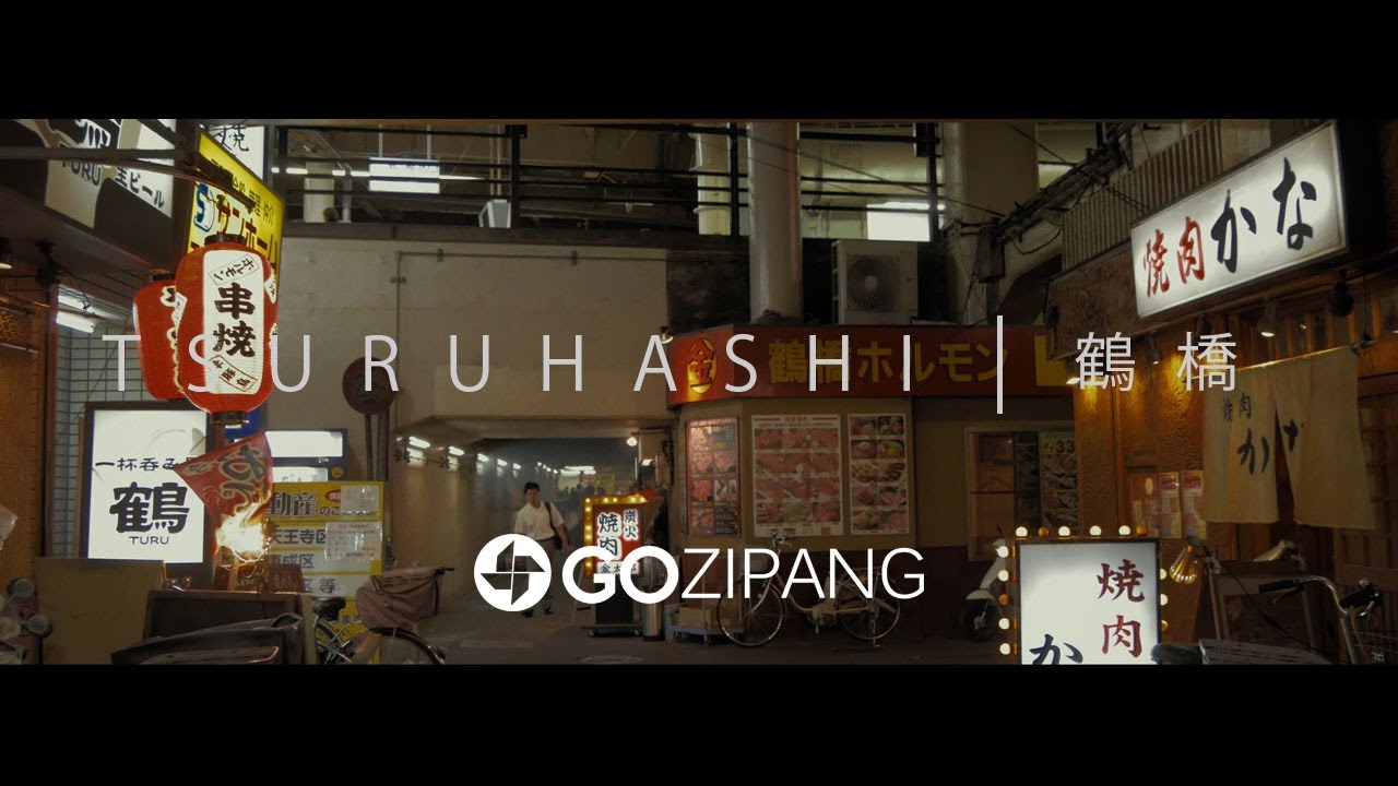 Walking in Osaka Tsuruhashi Korean town // 大阪 鶴橋 観光 - YouTube