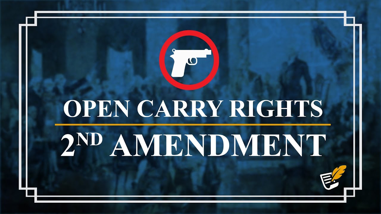 States Defend 2nd Amendment & Open Carry | Constitution Corner - YouTube