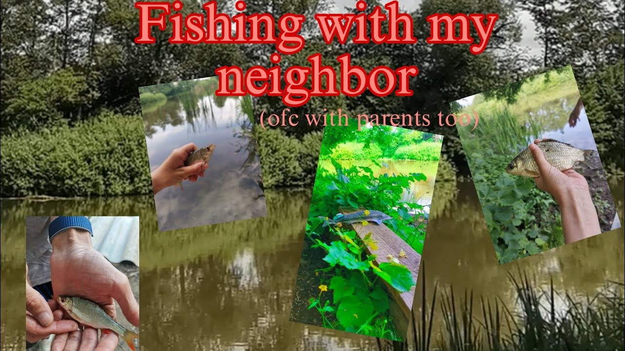 Fishing with our neighbor 😍😍 •Vlog• (we are giving the fish back to the ...
