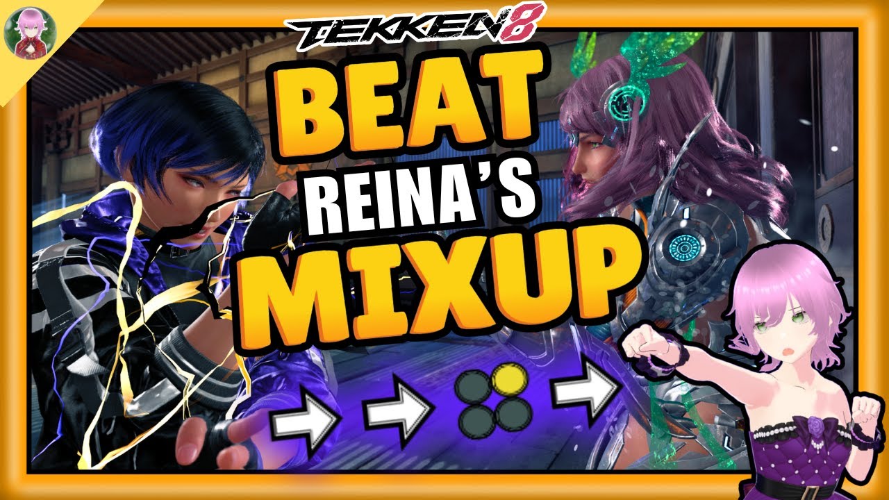 How to beat Reina's FF2F to Sentai Mix-ups | A Tekken 8 Guide - YouTube