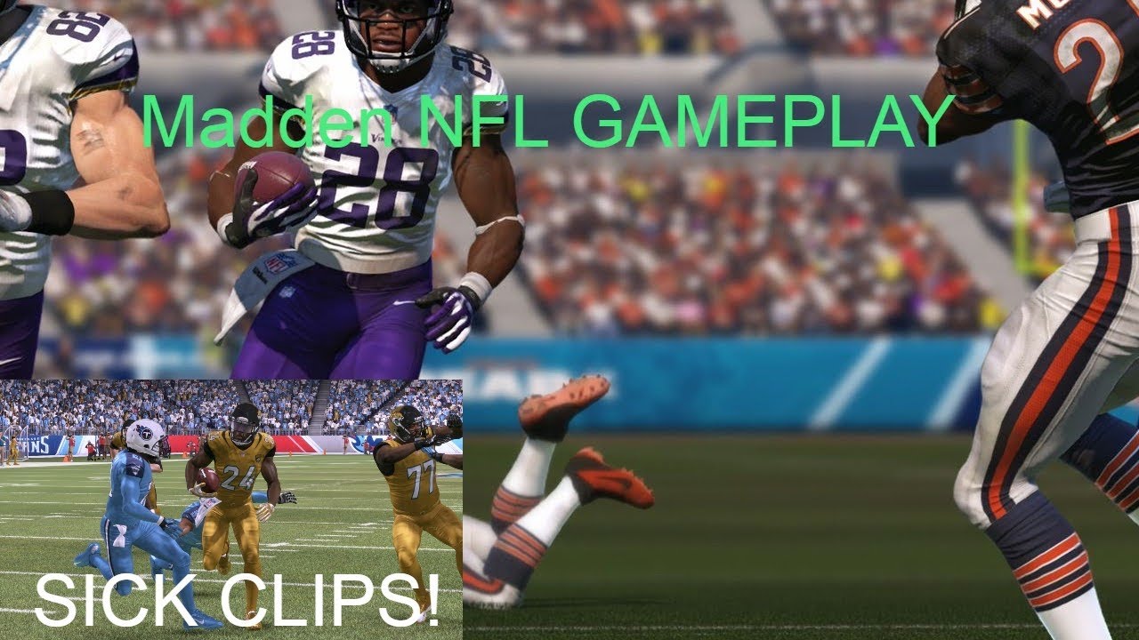 Madden NFL gameplay - YouTube