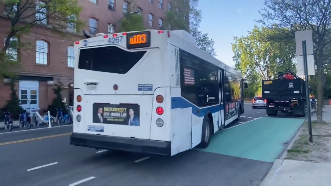 MTA Bus Company: Orion VII Next Generation Hybrid #4267 Spectrum Q103 ...