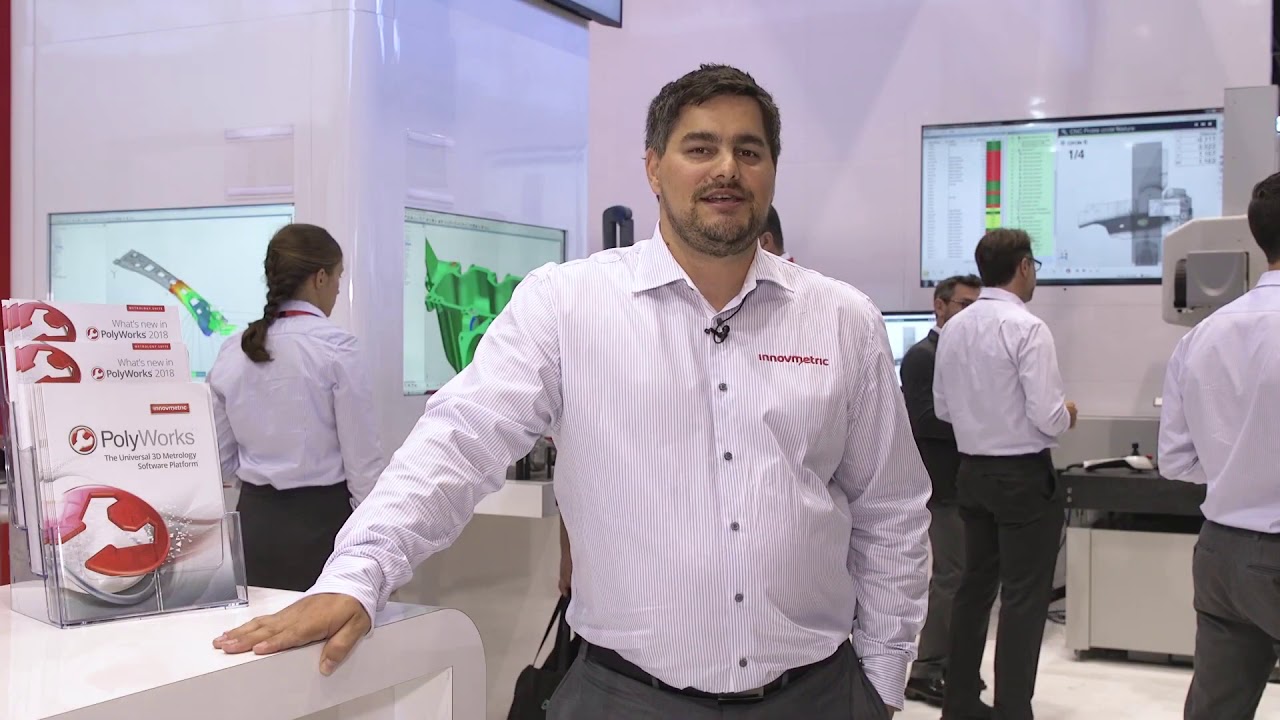 IMTS 2018 Innovmetric Video PolyWorks Collaborative Suite - YouTube