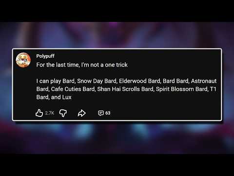 I swear I'm not a one-trick